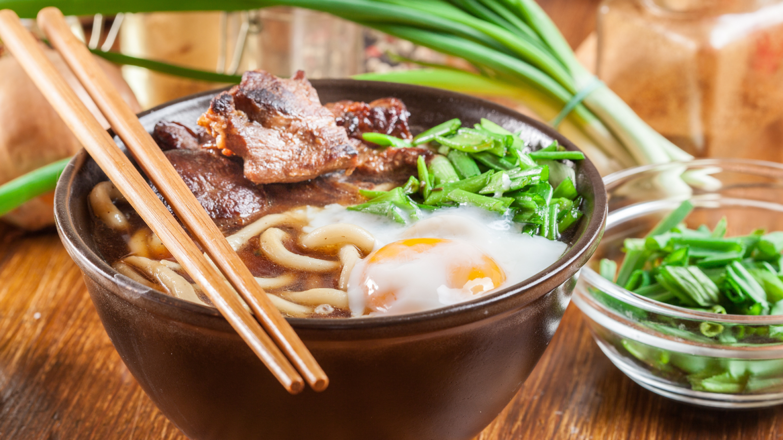 Mushroom Udon Soup - Fortune